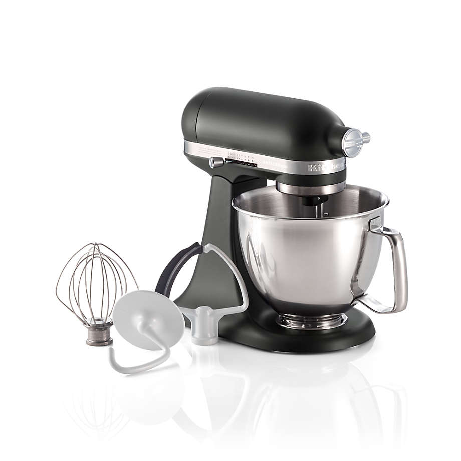 KitchenAid Artisan Mini 3.5-Quart Tilt-Head Matte Black Stand Mixer ...