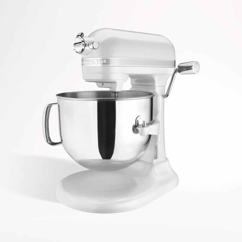 KitchenAid Pro Line Series 7-Quart Bowl-Lift Frosted Pearl White Stand ...