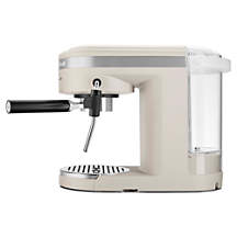 KitchenAid Matte Milkshake White Semi-Automatic Espresso Machine Maker ...
