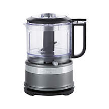 KitchenAid Contour Silver 3.5-Cup Food Chopper + Reviews | Crate & Barrel
