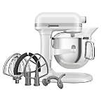 KitchenAid White 7-Quart Bowl-Lift Stand Mixer + Reviews | Crate & Barrel