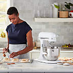 KitchenAid White 7-Quart Bowl-Lift Stand Mixer + Reviews | Crate & Barrel