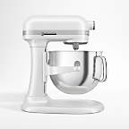 KitchenAid White 7-Quart Bowl-Lift Stand Mixer + Reviews | Crate & Barrel