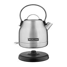 KitchenAid Silver Electric Kettle + Reviews | Crate & Barrel