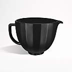 KitchenAid Stand Mixer Matte Black Shell 5-Quart Ceramic Mixing Bowl ...