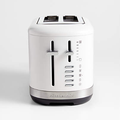 GE Cafe Express Finish Matte White 2-Slice Toaster + Reviews | Crate ...