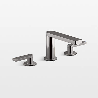Kohler Parallel Black Bathroom Sink Faucet and Handles + Reviews ...