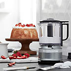 KitchenAid Contour Silver 5-Cup Food Chopper + Reviews | Crate & Barrel