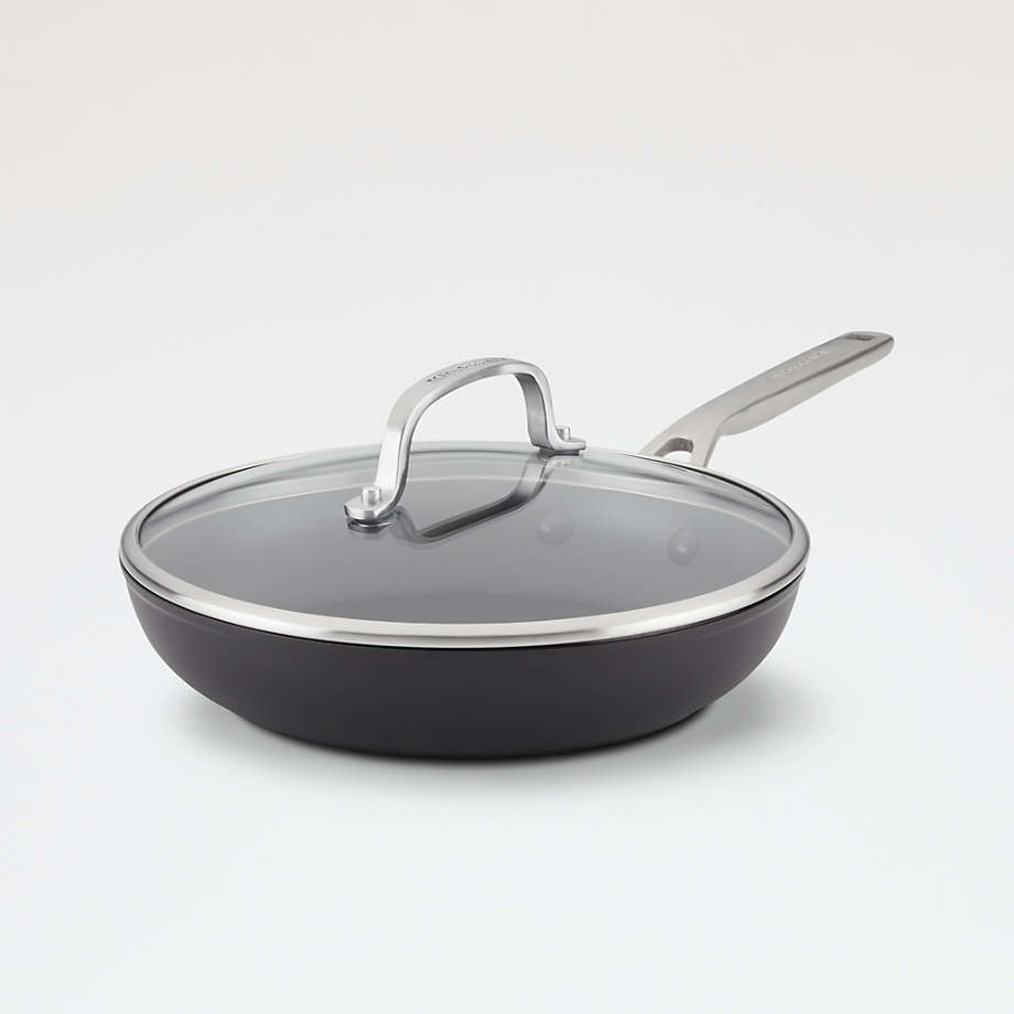 KitchenAid 10" Hard-Anodized Aluminum Non-Stick Frying Pan with Lid ...