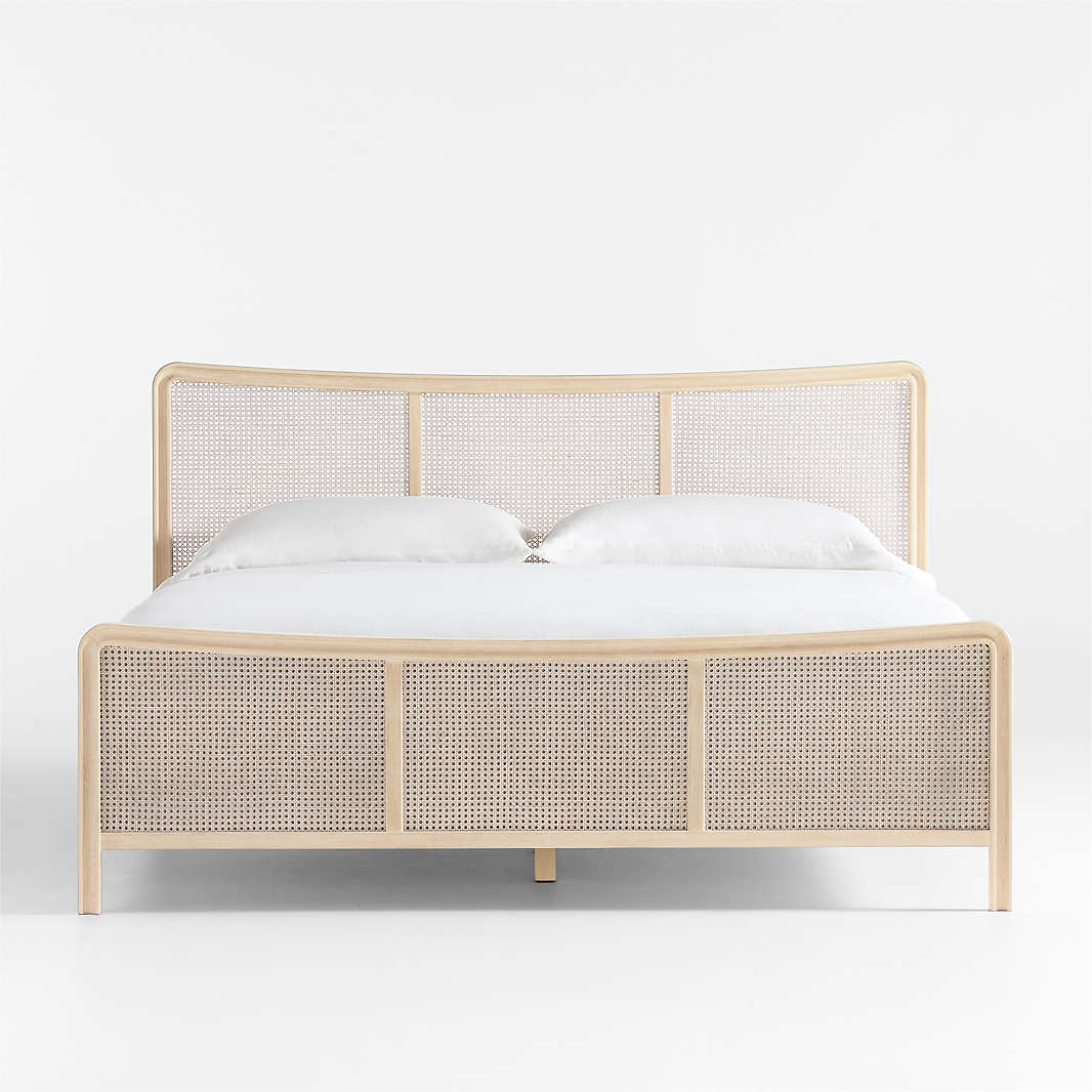 Wood Bed Frames & Wooden Bed Frames with Headboards | Crate & Barrel