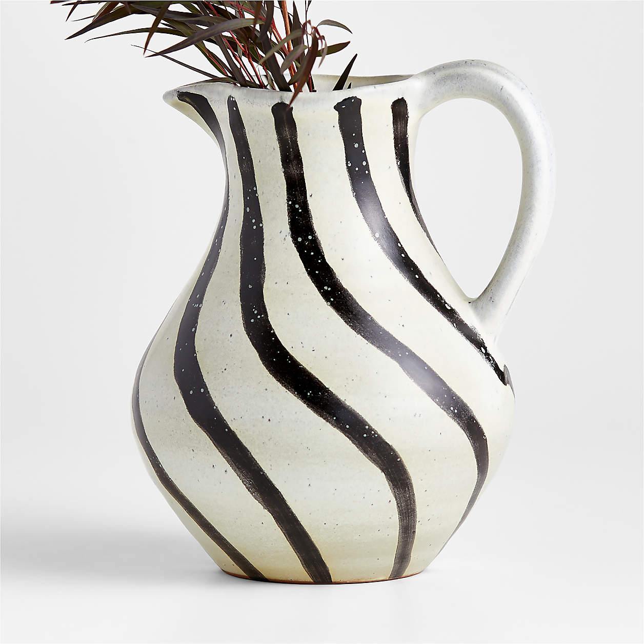 Over Under White Terracotta Pitcher by Leanne Ford + Reviews | Crate ...