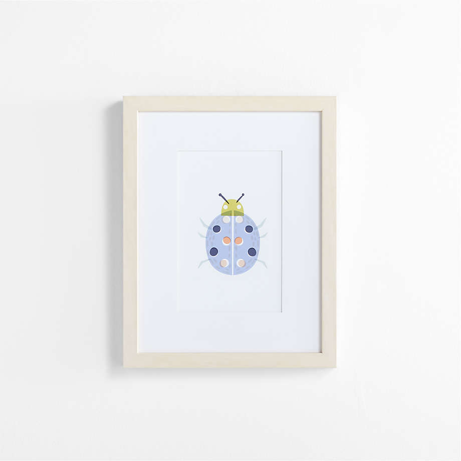 Ladybug Framed Wall Art Print | Crate & Kids