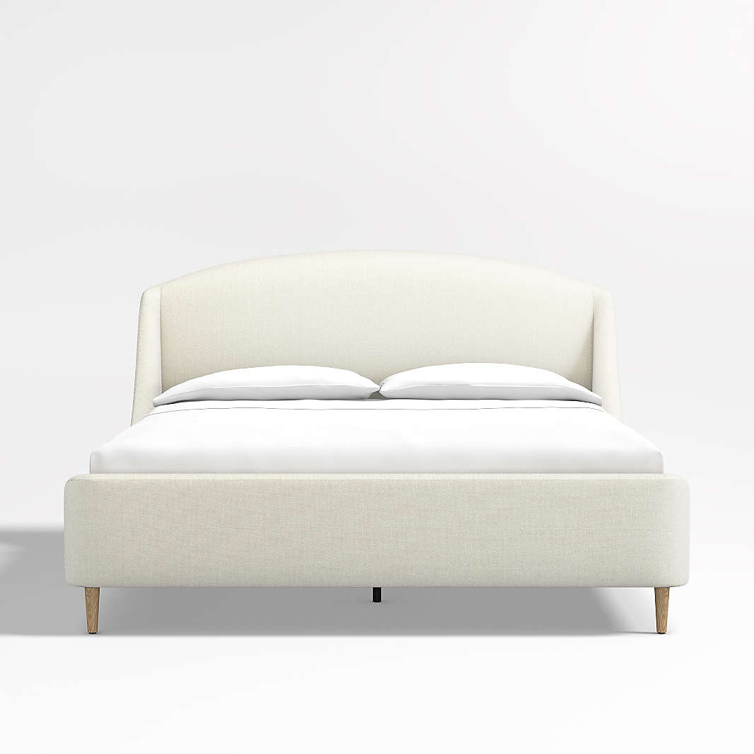 Upholstered California King Bed | Crate & Barrel Canada