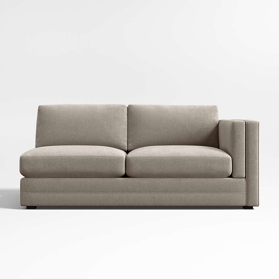 Lakeview Upholstered Right-Arm Sofa | Crate & Barrel