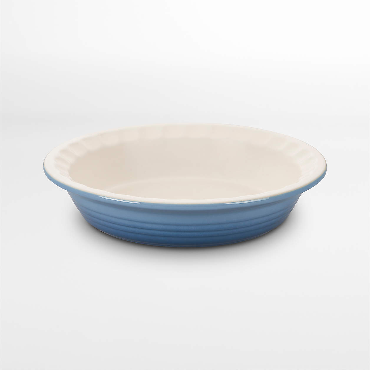 Le Creuset Chambray 9" Pie Dish | Crate & Barrel