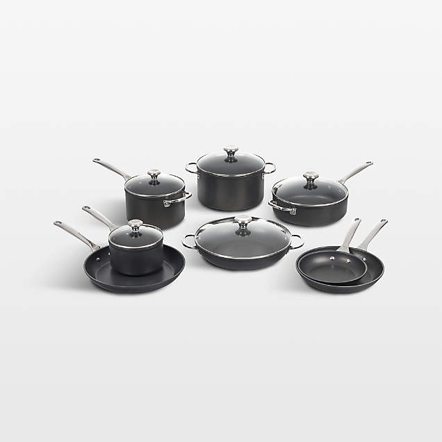Le Creuset Toughened Non-Stick PRO 13-Piece Cookware Set + Reviews ... Le Creuset Toughened Non-Stick PRO 13-Piece Cookware Set + Reviews ...