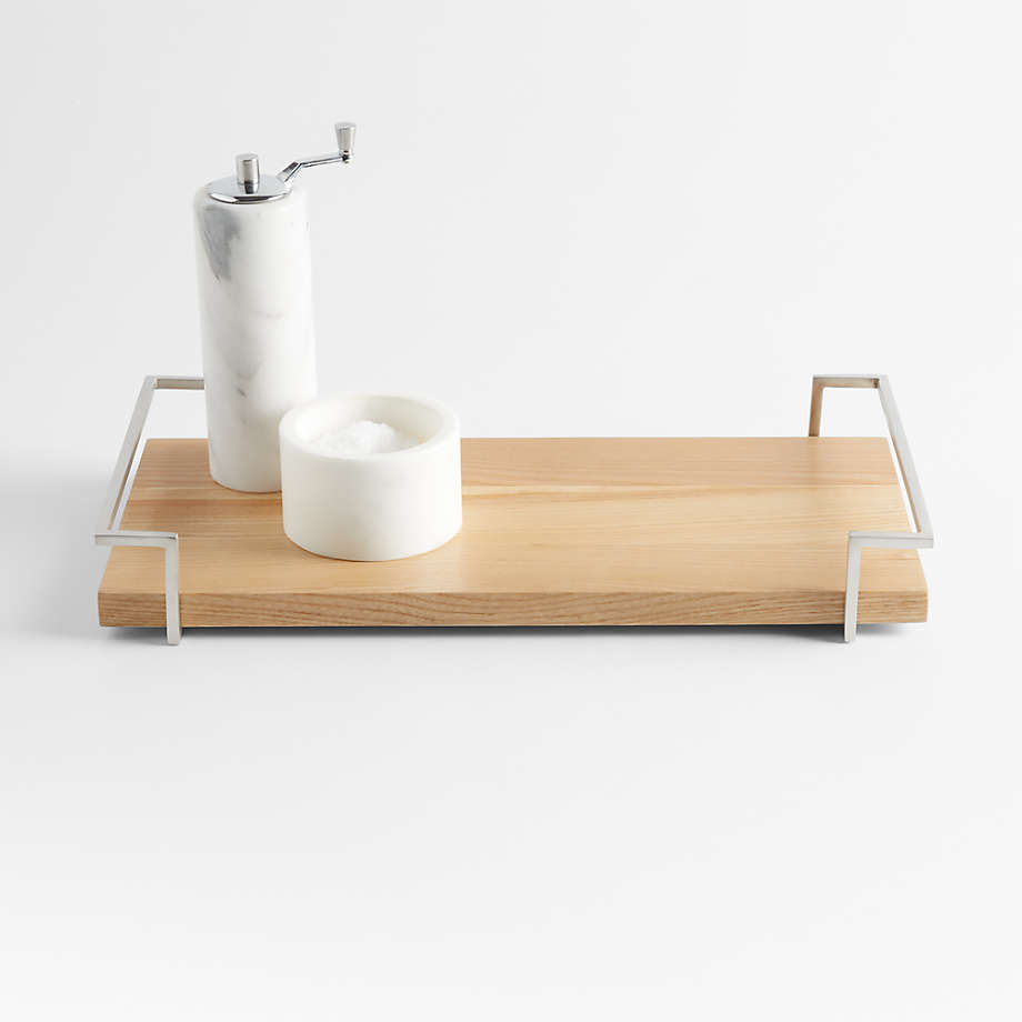 Clyde Wooden Countertop Tray | Crate & Barrel