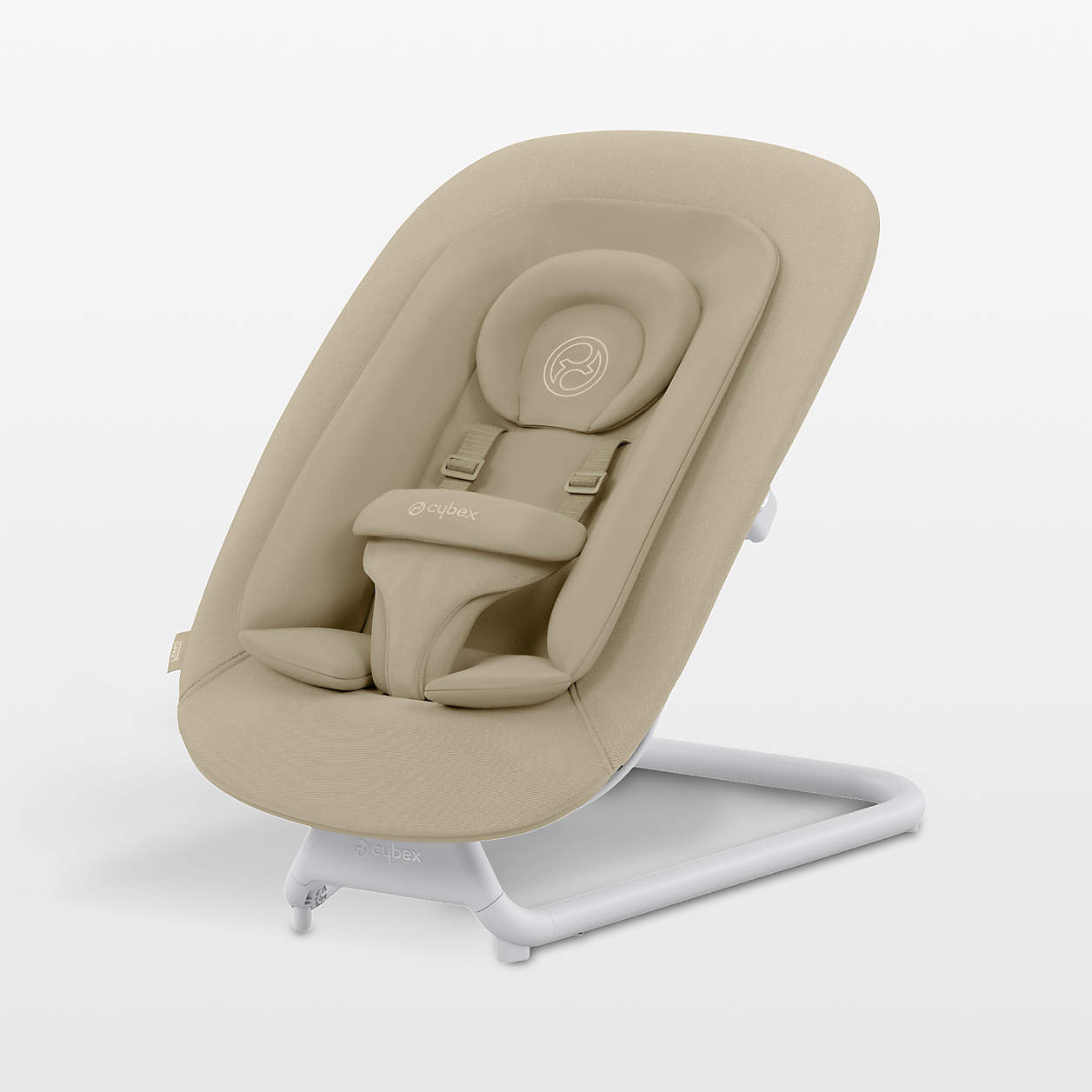 CYBEX Sand White Lemo 2 Baby Bouncer Chair + Reviews | Crate & Kids