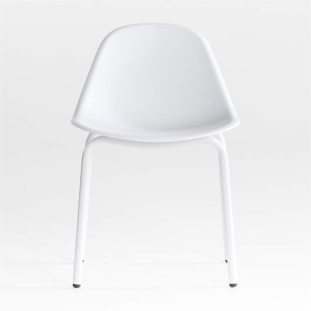 Shore Kids White Wood Play Chair + Reviews | Crate & Kids