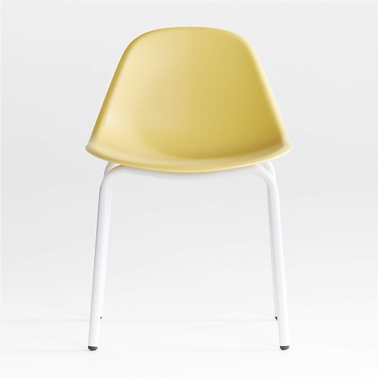 Lennon Yellow Molded Kids Play Chair + Reviews | Crate & Kids