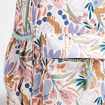 Leopard Floral Personalized Large Kids School Backpack with Side ...