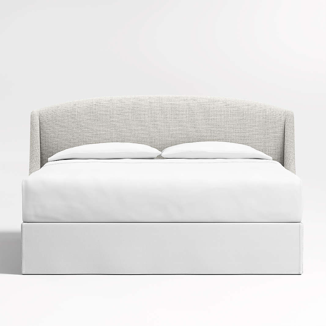 Grey Bed Frames & Dark Grey Bed Frames with Headboards | Crate & Barrel