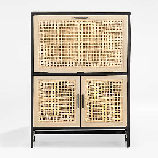 Mango Wood Cabinets | Crate & Barrel