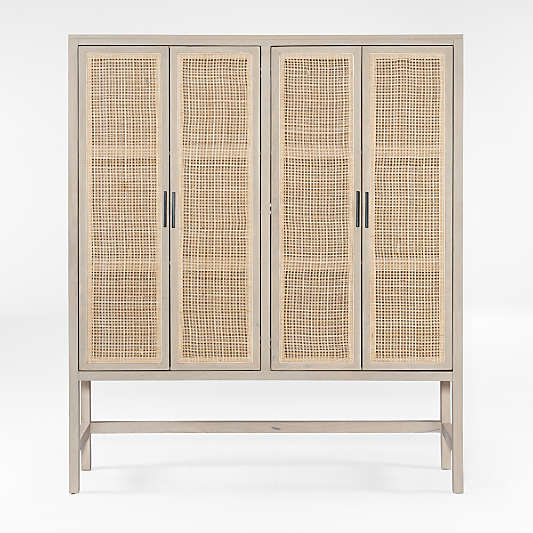 Mango Wood Cabinets | Crate & Barrel