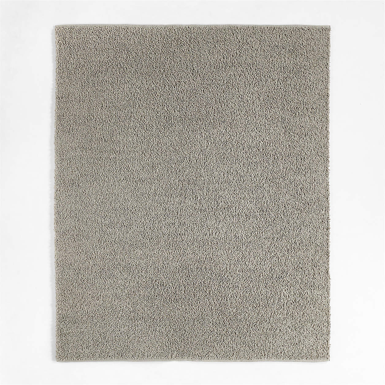 Lille Performance Solid Bouclé Grey Area Rug 8'x10' + Reviews | Crate ...
