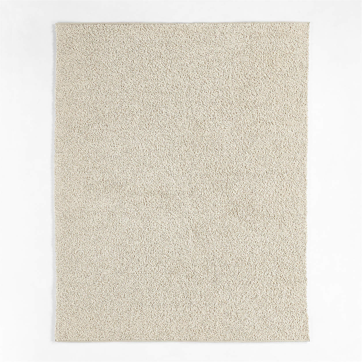 Lille Performance Solid Bouclé Sand Beige Area Rug 6'x9' + Reviews ...