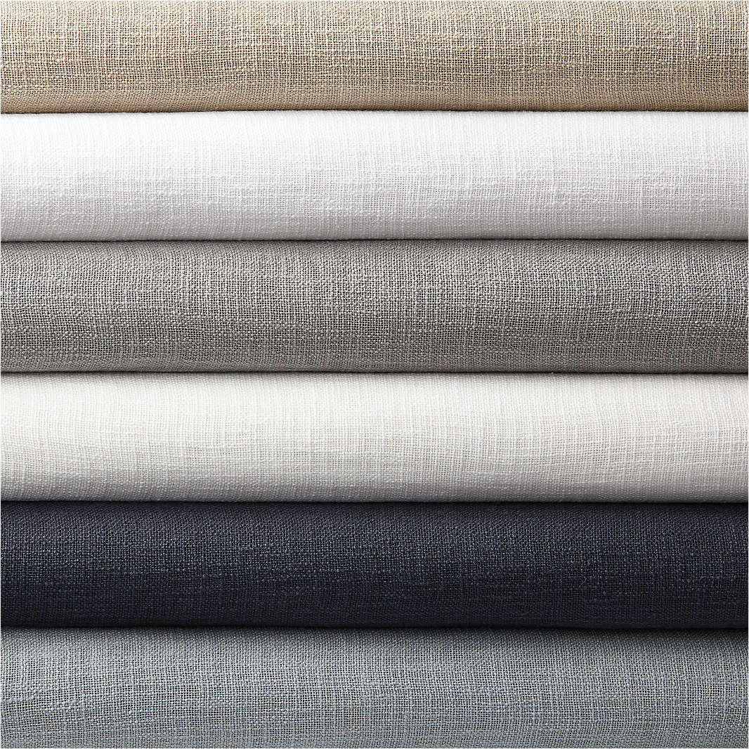 Dining Room Curtains & Ideas for Dining Room Drapes | Crate & Barrel