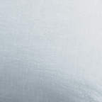 Mist Blue Belgian Flax Linen 54"x20" Body Pillow with Feather Insert ...