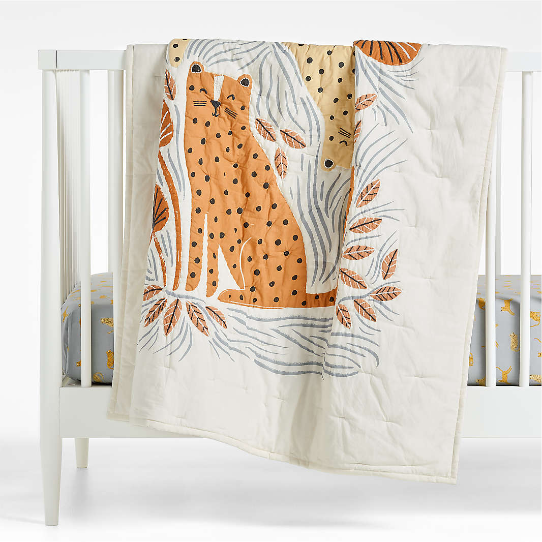 Modern Gender Neutral Crib Bedding for the Nursery | Crate & Kids