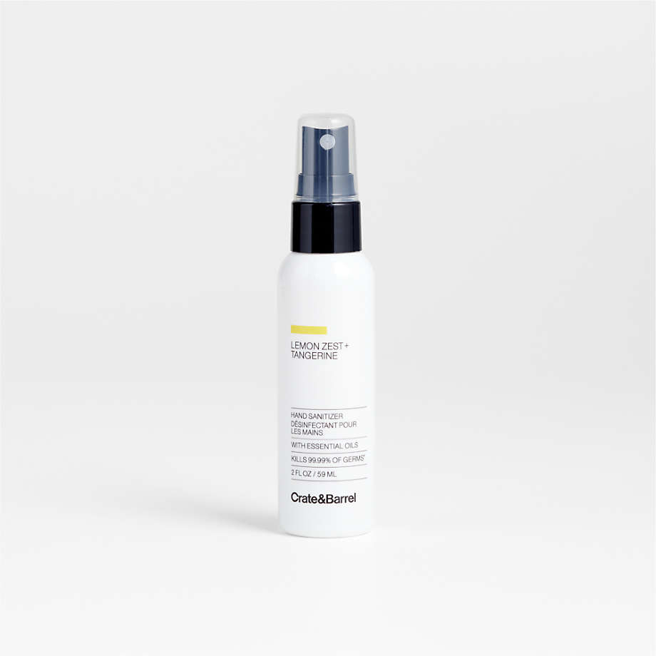 Lemon Zest + Tangerine Hand Sanitizer Spray + Reviews | Crate & Barrel