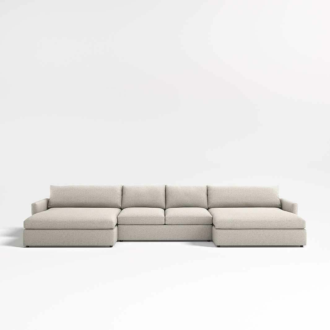Double Chaise Sectionals & 2 Chaise Sofas | Crate & Barrel