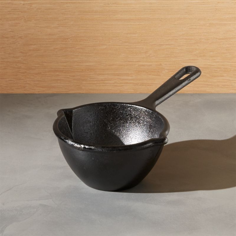 Cast Iron Melting Pot + Reviews | Crate & Barrel