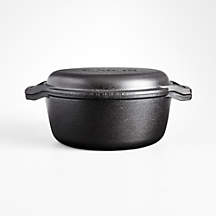 Lodge Chef Collection 6-Qt. Cast Iron Double Dutch Oven + Reviews ...