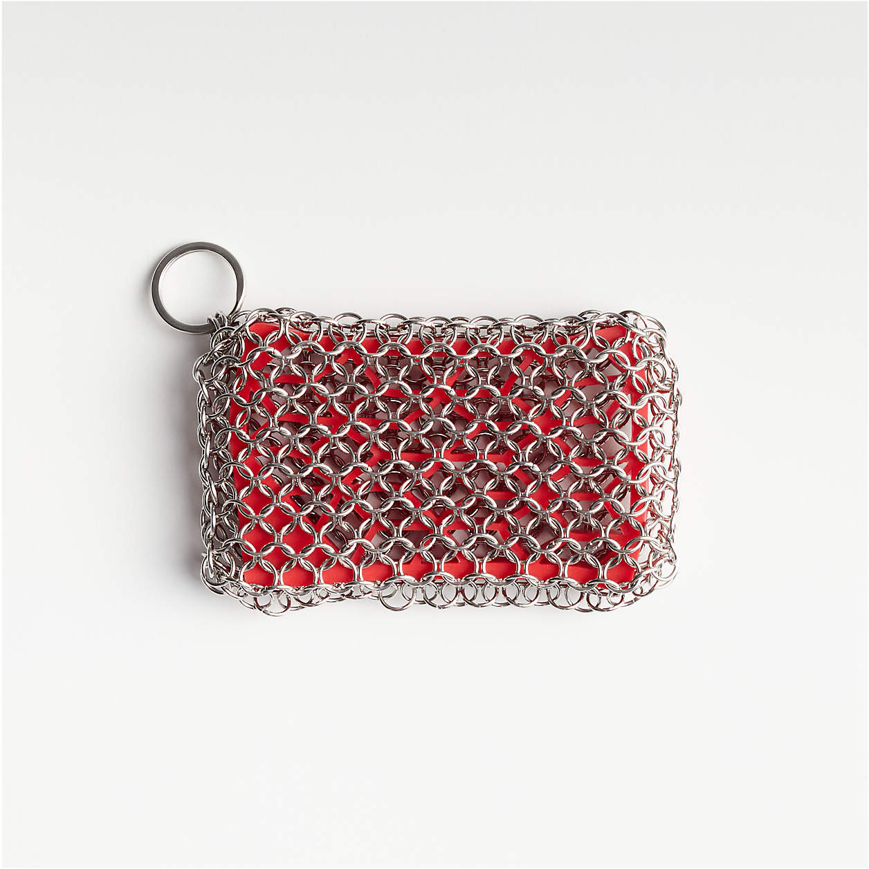 Lodge Chainmail Scrubber + Reviews | Crate & Barrel