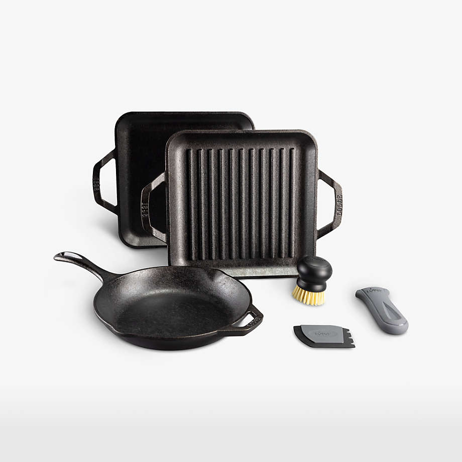 Lodge Chef Collection 6-Piece Set + Reviews | Crate & Barrel