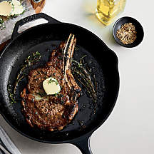 Lodge Chef Collection 12" Seasoned Cast Iron Skillet + Reviews | Crate ...