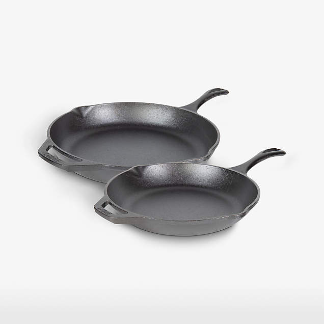 Lodge Large Cast Iron Skillet + Reviews | Crate & Barrel