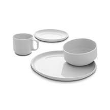 Logan Stacking Salad Plates, Set of 8 + Reviews | Crate & Barrel