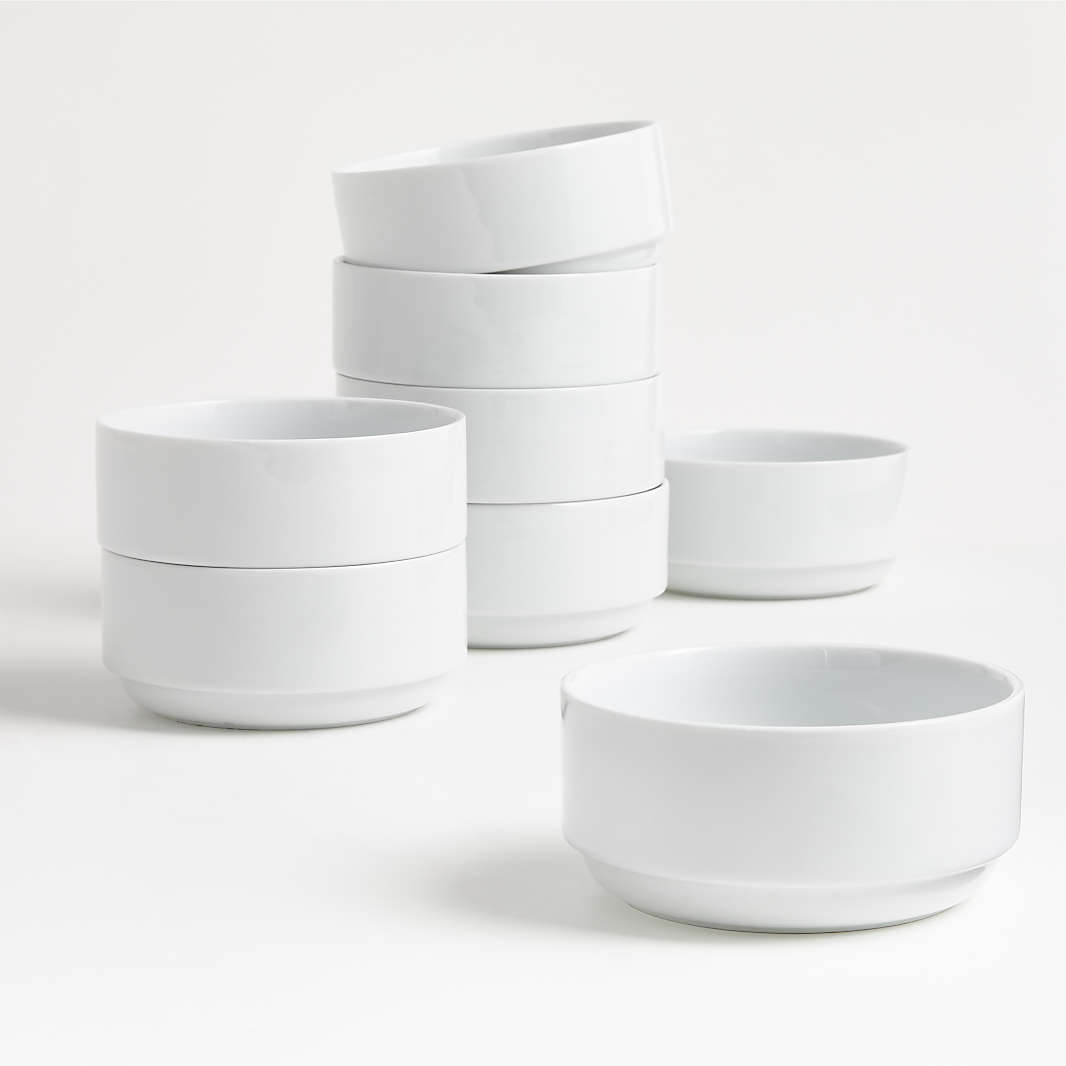 Logan Stacking Dinnerware | Crate & Barrel Canada