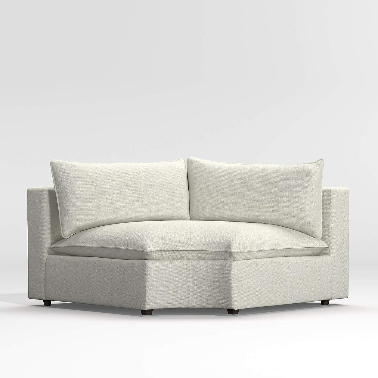 Lotus Deep Curved Wedge + Reviews | Crate & Barrel