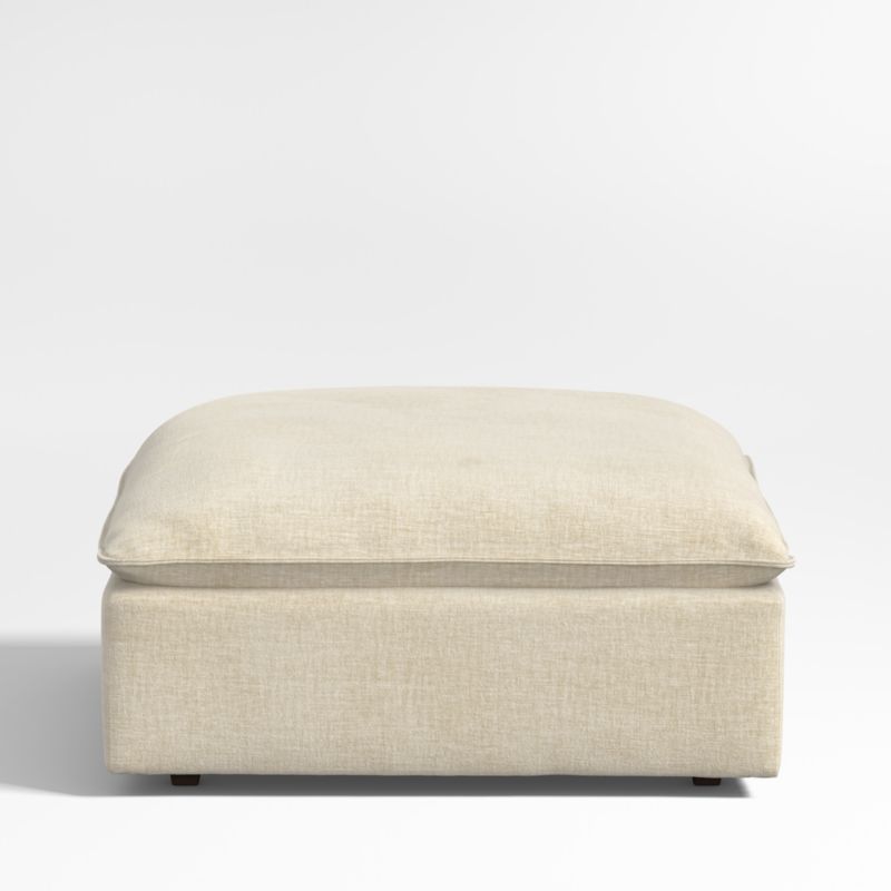 Lotus Deep Modular Ottoman | Crate & Barrel Canada