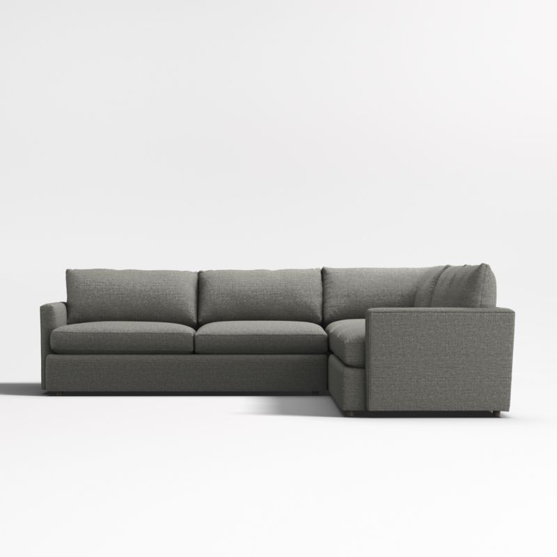 Lounge 2-Piece L-Shaped Sectional Sofa with Right-Arm Corner Sofa ...