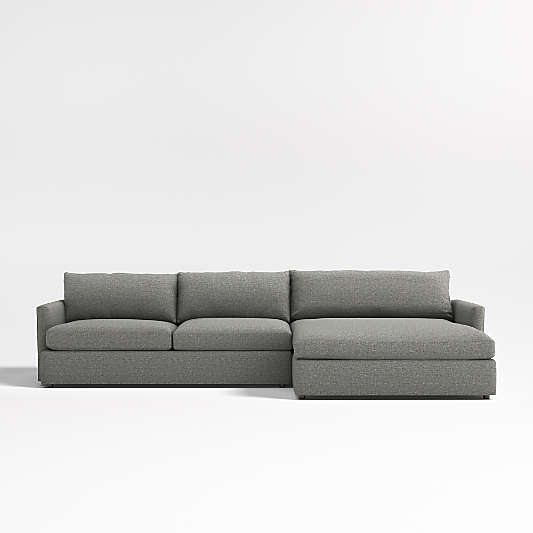 Double Chaise Sectionals & 2 Chaise Sofas | Crate & Barrel