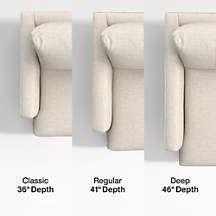 Lounge Deep Sofa 93" + Reviews | Crate & Barrel