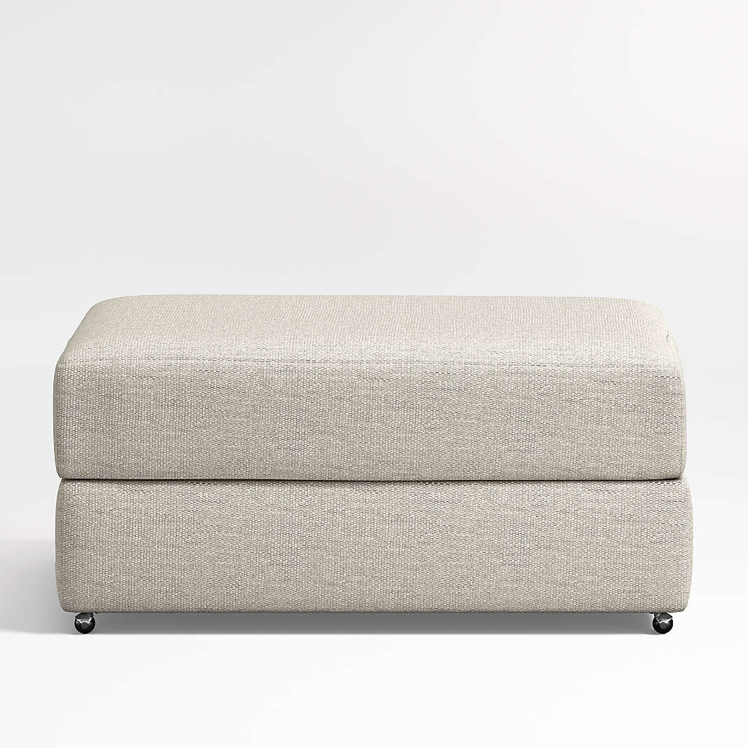 Storage Ottomans, Modern Ottomans & Leather Cubes | Crate & Barrel