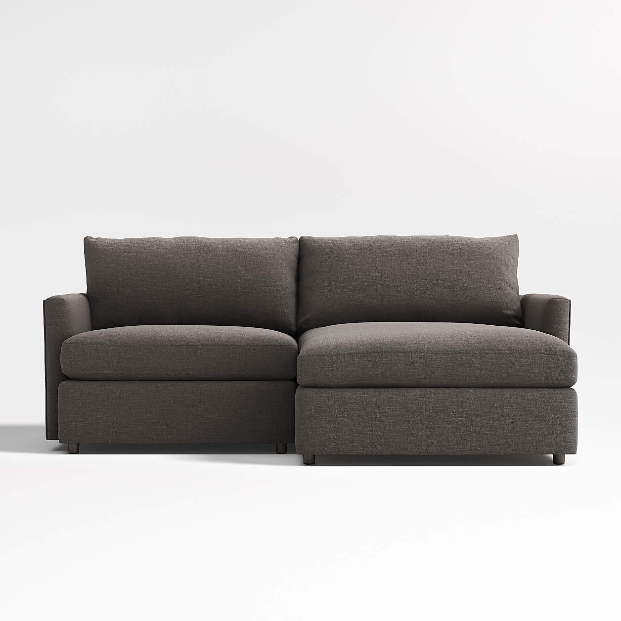 Lounge Deep 2-Piece Sectional Sofa + Reviews | Crate & Barrel
